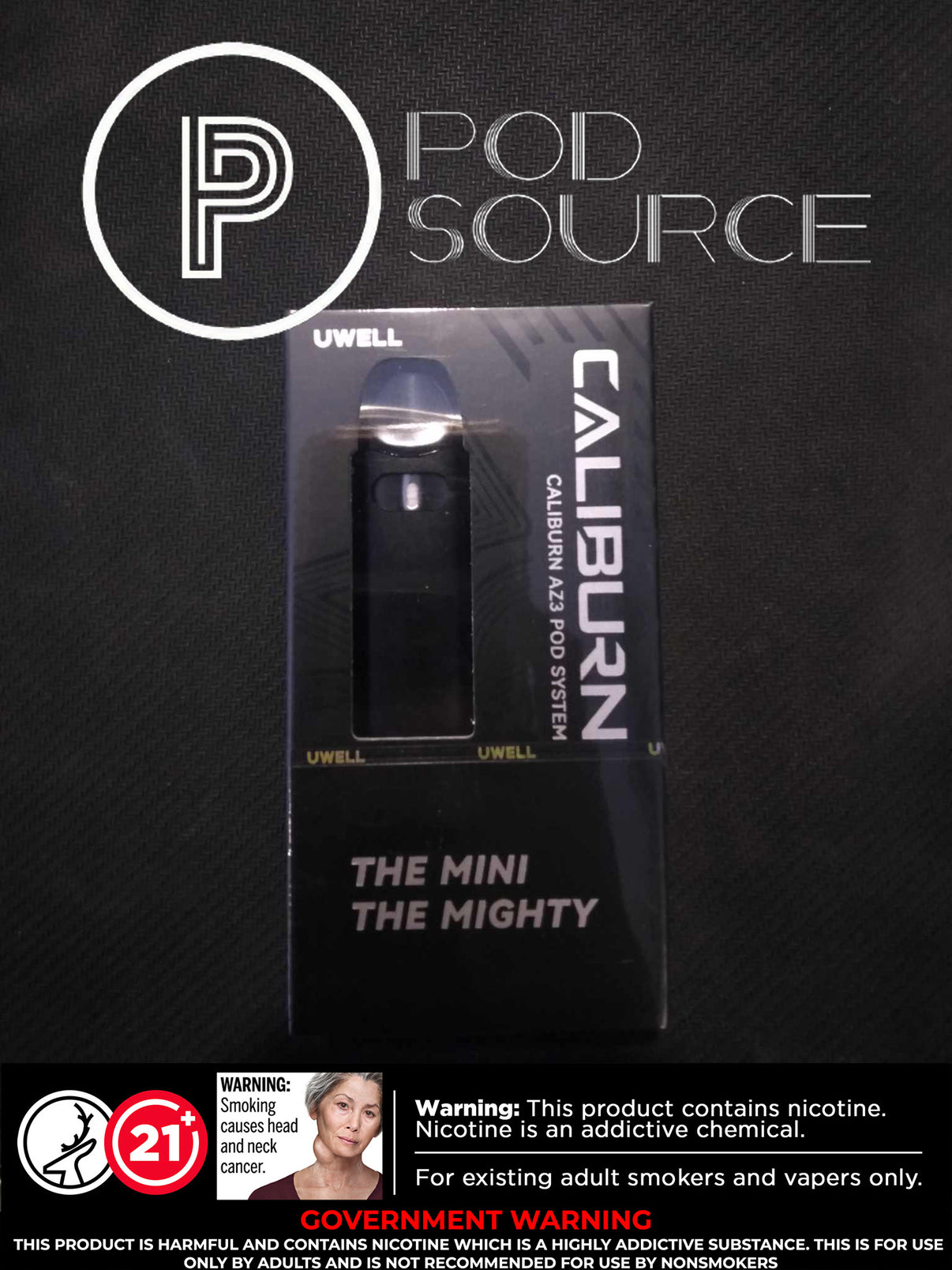 Uwell Caliburn AZ3 Kit 750 mAh – podsourcephilippines