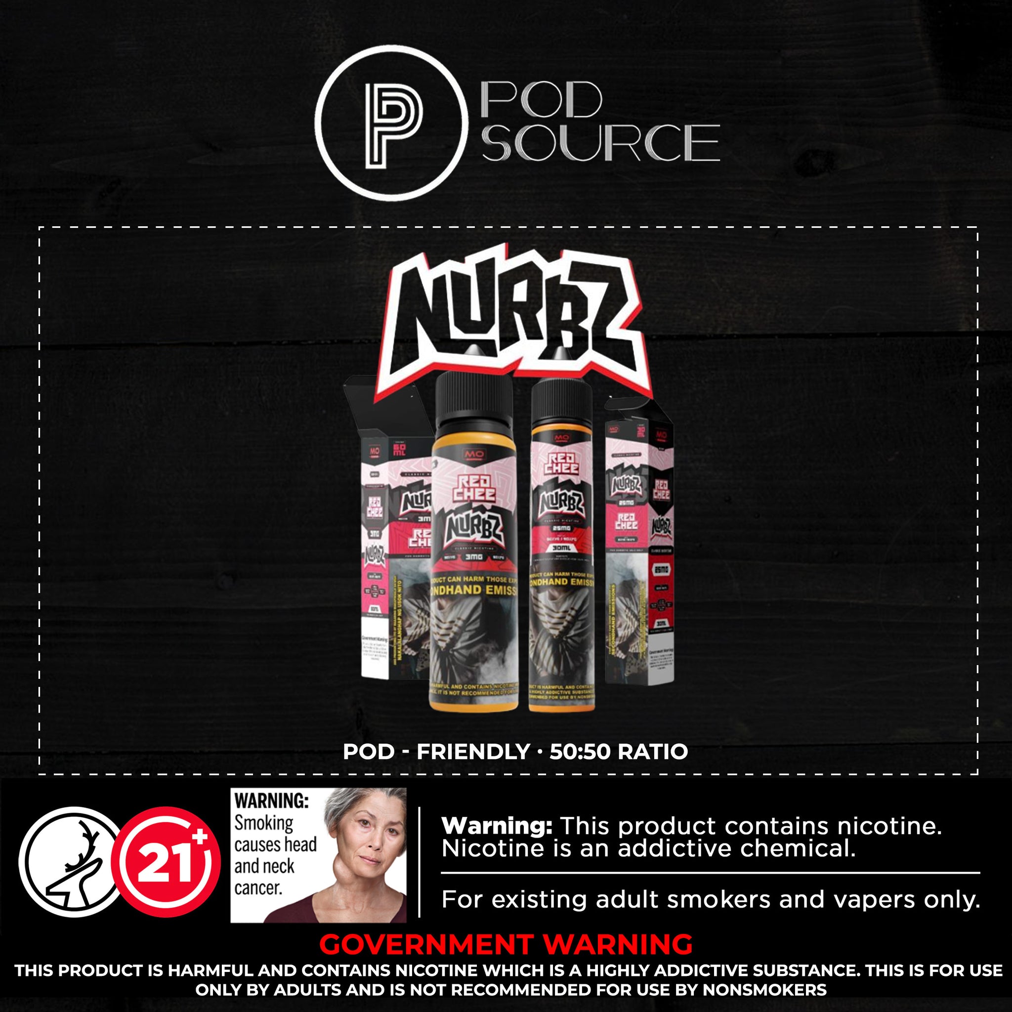 Mo Flavors Nurbz Mentholated Freebase E-Liquid – podsourcephilippines